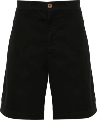 Brunello Cucinelli Homme, Shorts, Noir, Taille: 3XL Bermuda Teint en Pi&egrave;ce