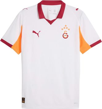 Puma Galatasaray Istanbul Trikot Away 2025/2026 Wei&szlig; weissorange, XL Herren