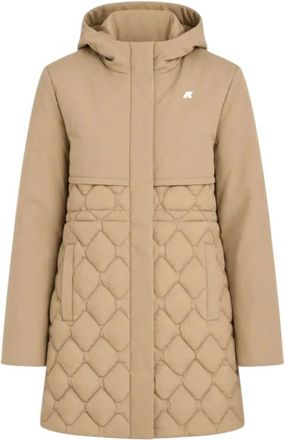 K-Way Veste Hybride Chaude Siphelle - Femme - Vestes - Beige - Taille: 42 FR