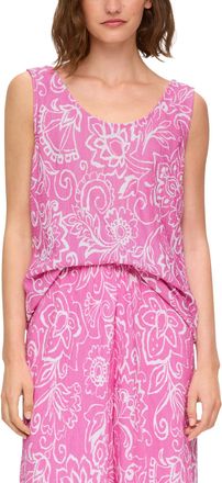 s.Oliver Plissiertes Shirt aus Jersey