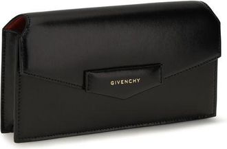 Givenchy Womens Black Calf Leather Bos Taurus Wallet