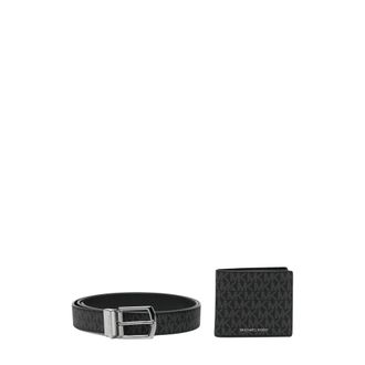 Michael Kors Coffret cadeau portefeuille et ceinture Signature Logo - Homme - Accessoires - Noir - Taille: ONE Size