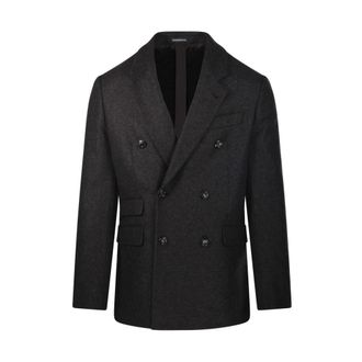 Emporio Armani O6005 Blazer - - Suits - Herren - Braun - M