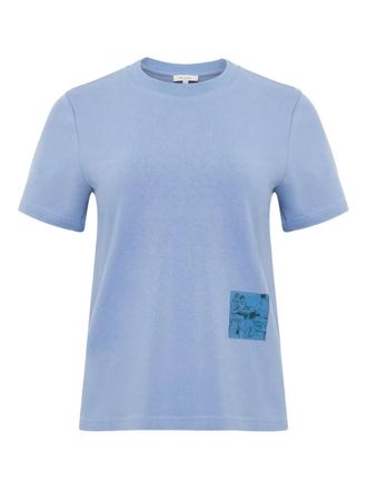 J.W.Anderson t-shirt à imprimé graphique - Bleu