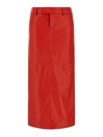 ARMARIUM Jupe Midi - Rouge