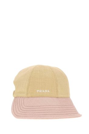 Prada Two-Tone Canvas Bucket Hat - Multicolor