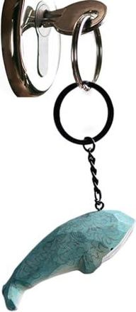 Generic Porte-cl&eacute;s de voiture en forme danimal sculpt&eacute; &agrave; la main - Cadeau artisanal tendance et portable pour vos proches et amis, 3, Refer to description