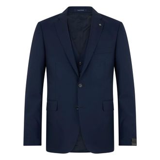Tagliatore Einknopf-Wollmantel - - Jackets - Herren - Blau - L