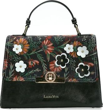 Laura Vita Sac à main femme Astry 04, La couleur:noir