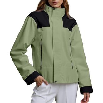 Generic Veste Femme Chic Et Elegant Veste dext&eacute;rieur l&eacute;g&egrave;re et respirante pour femme coupe classique et polyvalente pour toutes vos activit&eacute;s quotidiennes et 