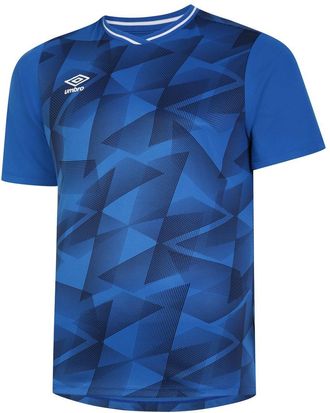Umbro Triassic Trikot f&uuml;r Herren kurz&auml;rmlig (K&ouml;nigsblau/Dunkel-Marineblau)