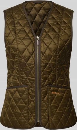 Barbour Regular Fit Weste mit V-Ausschnitt Modell BETTY