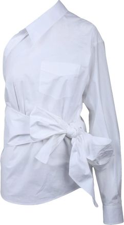 Moschino Femme, Blouses et Chemises, Blanc, Taille: 36 FR Camicia Minispalla