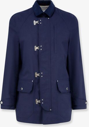 Brunello Cucinelli Water-resistant jacket with hooks - BRUNELLO CUCINELLI - gender_Man