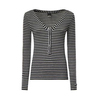 Pinko V-Ausschnitt Strickware - - Knitwear - Damen - Grau - L