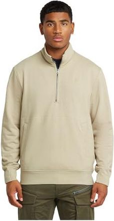 G-Star G-Star Homme Sweater Nifous Half Zip, Beige (dk brick D26305-D566-1214), XS