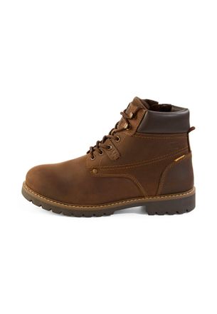 Camel Active Herren Schn&uuml;rschuhe aus echtem Leder Braun, menswear-47