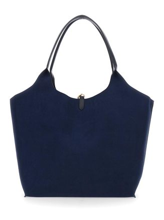 Stella McCartney Circular Logo Reversible Tote Bag - Blue