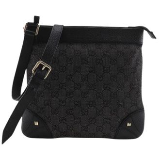 Gucci Pre-owned GG Canvas Schultertasche - - Pre-owned - Damen - Schwarzk - ONE SIZE
