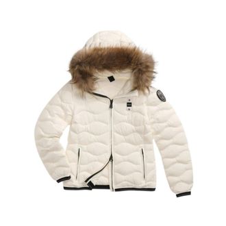 Blauer Aldie Jacke - - Jackets - Damen - Wei&szlig; - S