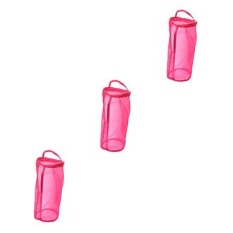 Cabilock 3 Stück Große Strickgarn Aufbewahrungstasche aus Natürlichem Material Geruchsfrei Leichter Wolltasche Organizer für Handarbeiten und Strickutensilien 