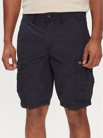 Napapijri Stoffshorts Noto 2.0 NP0A4HOQ Dunkelblau Regular Fit