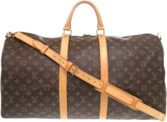 Louis Vuitton unisex, Pre-owned, Brun, Taille: ONE Size Pre-owned Keepall Bandouliere 55