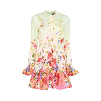 Roberto Cavalli Femme, Robes, Multicolore, Taille: 38 FR Short Dress