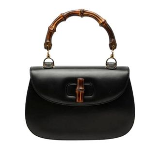 Gucci Sac &agrave; main Bamboo Night Pre-owned - Femme - Pre-owned - Noir - Taille: ONE Size