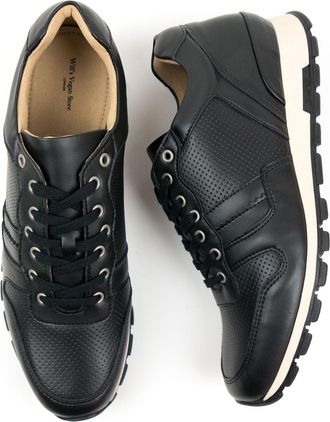 Will&rsquo;s Vegan Store Herren vegan Sneaker Milan Schwarz