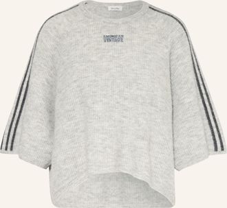American Vintage American Vintage Pullover Mit Alpaka Und 3/4-Arm grau