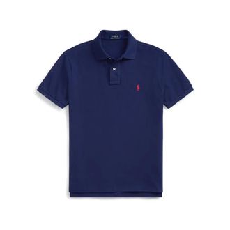 Polo Ralph Lauren Klassisches Mesh-Poloshirt - - Tops - Herren - Blau - 2XL