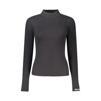 Pepe Jeans London High-neck Sweater - - Knitwear - Damen - Schwarzk - L