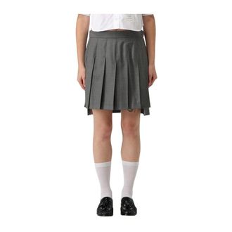 Thom Browne Femme, Jupes, Gris, Taille: 40 FR Short Skirts