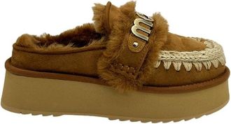 Mou Femme, Chaussures, Brun, Taille: 38 EU Mule Plateforme