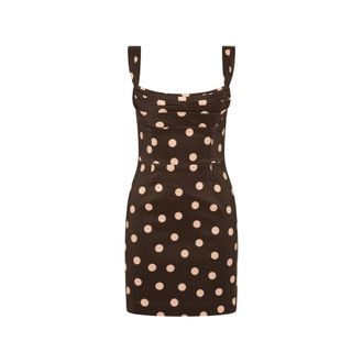 Rebecca Vallance Polka Dot Mini Dress