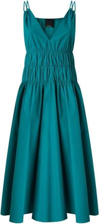 Pinko Pinko, Femme, Robes, Vert, Taille: 38 FR Robe Midi