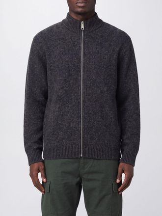 Carhartt Work in Progress Curtis Wollmischung-Cardigan mit Rollkragen und Rei&szlig;verschluss