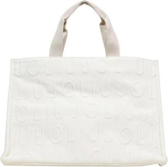 Liu Jo Monogram Tote Bag - - Bags - Damen - Beige - ONE SIZE