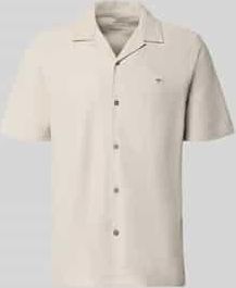 Fynch-Hatton Loose Fit Freizeithemd aus reiner Baumwolle