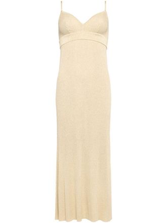 Eres robe Gold &agrave; coupe mi-longue - Tons neutres