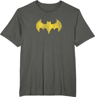 DC Comics Batgirl Logo Distressed T Shirt T-Shirt