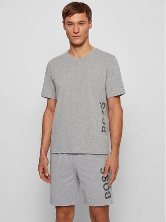 HUGO BOSS Pyjama-T-Shirt Identity RN 50442645 Grau Regular Fit