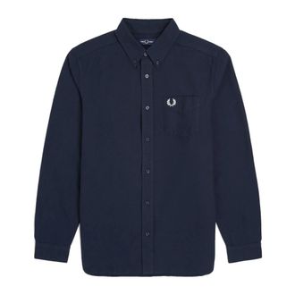 Fred Perry Herren, Shirts, Blau, MGröße