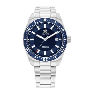 Tommy Hilfiger Homme, Accessoires, Gris, Taille: ONE Size Montre Automatique 1710591