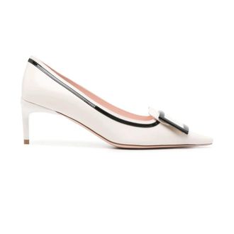 Roger Vivier Viv Canard Pump - - Shoes - Damen - Wei&szlig; - 39 1/2 EU