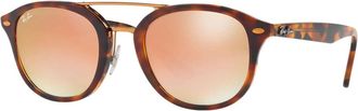 Ray-Ban Femme, Accessoires, Brun, Taille: ONE Size Square Rb2183
