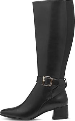 Marco Tozzi Bottes Longues pour Femme 2-25511-43 Tendance, Noir, 38 EU