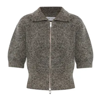 Sams&oslash;e & Sams&oslash;e Sakelsie Cardigan - - Knitwear - Damen - Grau - S