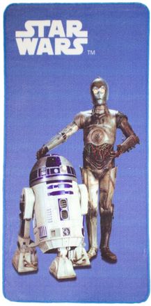 Star Wars Kinderteppich, Blau